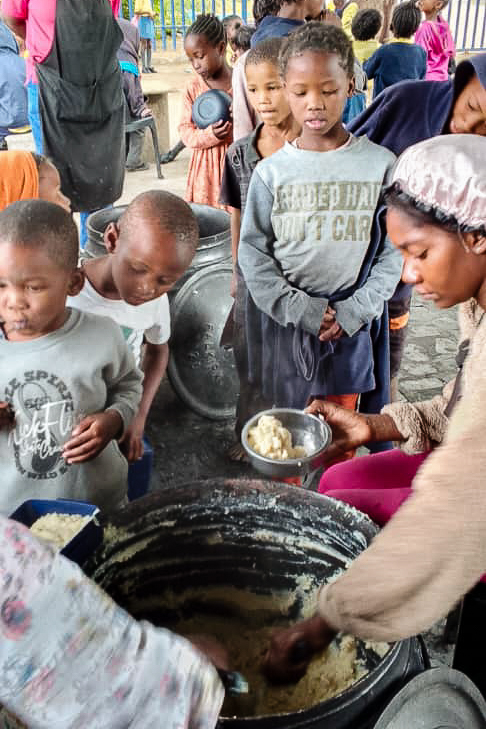 Soup kitchen and sewing show Jesus’ love to Namibian Bushmen - SIM ...