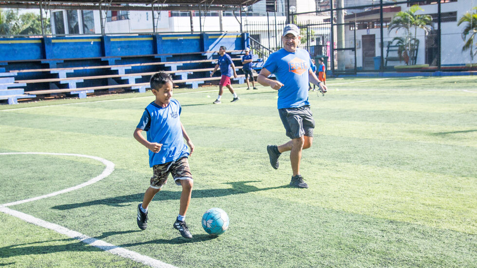 Football club introduced God into Luis’ life - SIM International